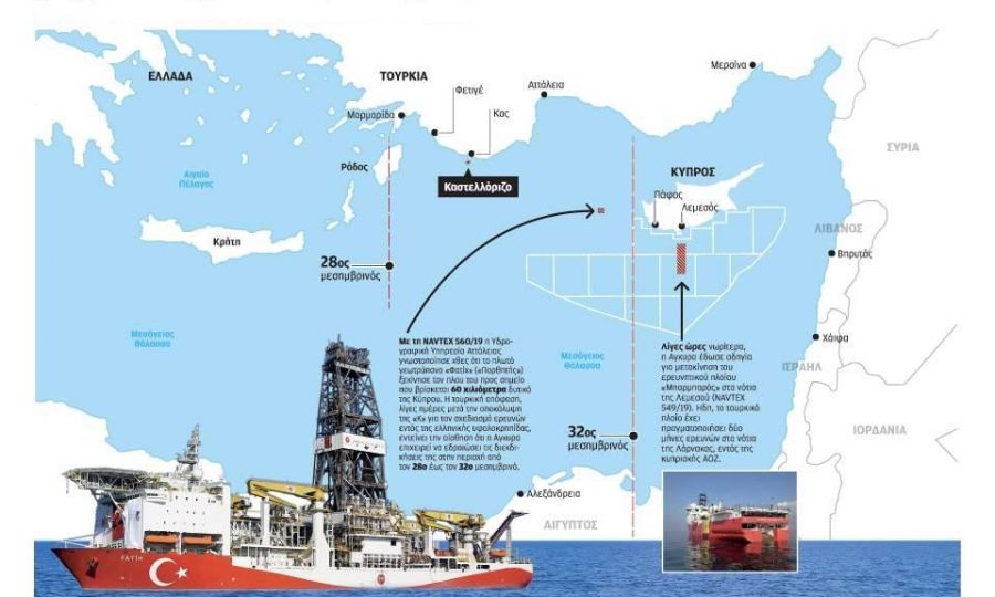 Στήνεται διπλωματική ασπίδα στην κυπριακή ΑΟΖ, Η ΚΑΘΗΜΕΡΙΝΗ ...